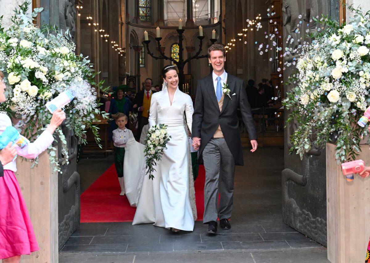 Le mariage du comte Maximilian, futur prince de Waldburg-Zeil et fils ...